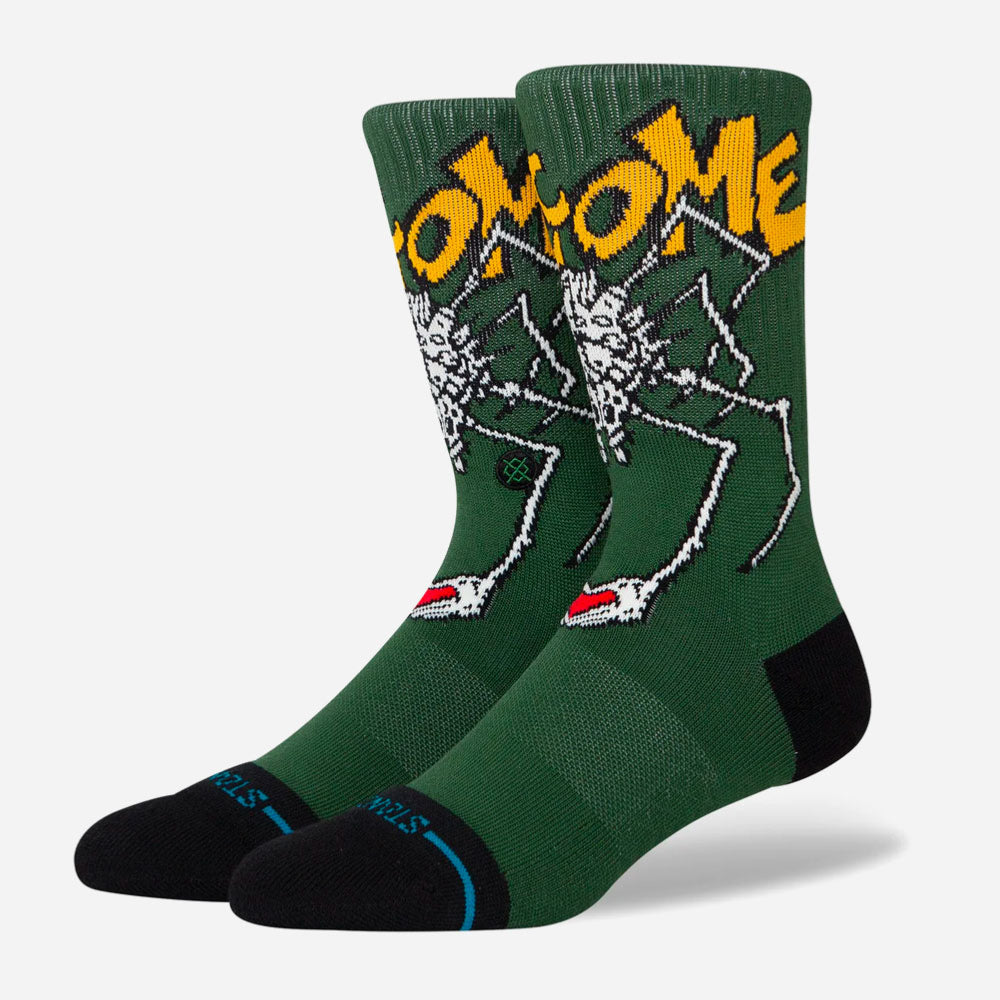 Stance Welcome Wilbur crew sock Green